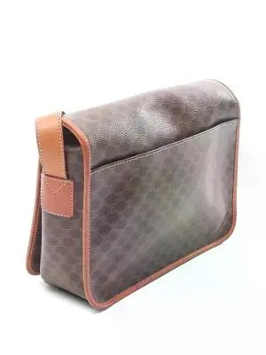 Celine 2000s Macadam Patterned Shoulder Bag