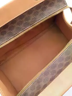 Celine 2000s Macadam Patterned Tote Bag