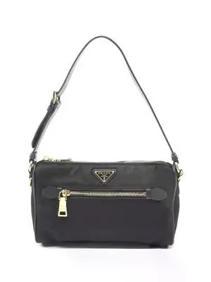 Prada 2010s Logo Shoulder Bag