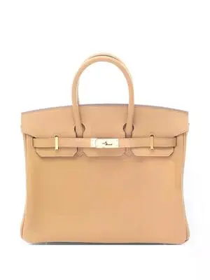 Hermès 2025 25 Birkin Tote Bag - Neutrals
