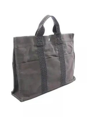 Hermès 2010s Mm Air Line Tote Bag - Grey