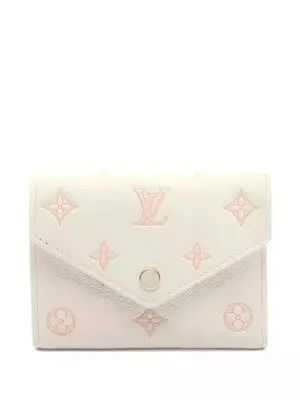 LOUIS VUITTON 2021 Victorine Monogram Leather Wallet - Neutrals