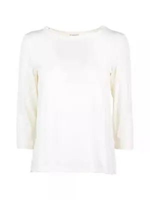 Marella 3/4 Sleeve T-shirt - Neutrals