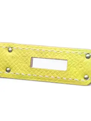 Hermès 2011 30 Birkin Leather Tote Bag - Yellow