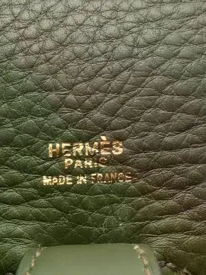 Hermès 1998 Intercity Leather Makeup Bag