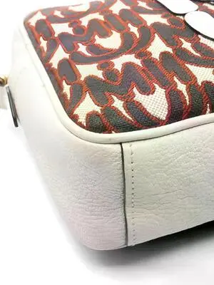 Miu Miu 2000s Logo Jacquard Shoulder Bag