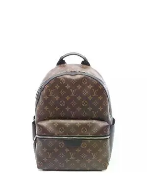 LOUIS VUITTON 2010s Discovery Monogram Leather Backpack - Brown