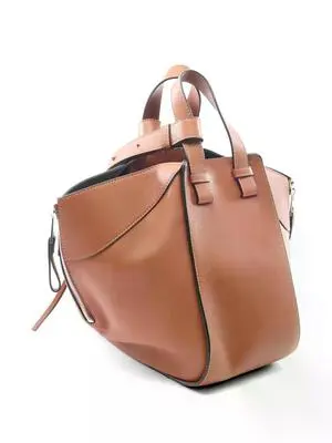 Loewe 2010s Small Hammock Leather Tote Bag