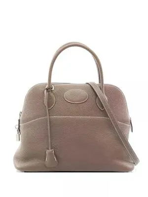 Hermès 2015 31 Bolide Two-way Leather Handbag - Neutrals