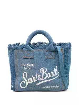 MC2 SAINT BARTH Fringed Top Handle Bag