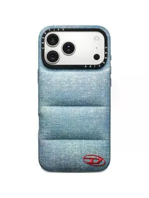 DIESEL X Casetify Puffer-design Iphone 17 Pro Case - Blue