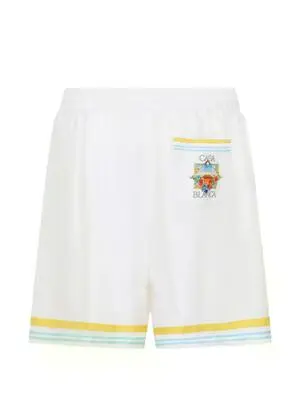 Casablanca Silk Shorts