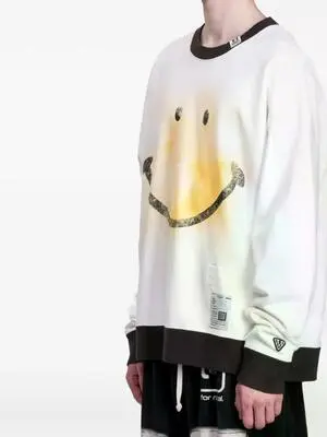 Mihara Yasuhiro Smile Sweater - Neutrals