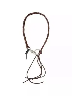 Our Legacy Ladon Braided Key Chain - Brown