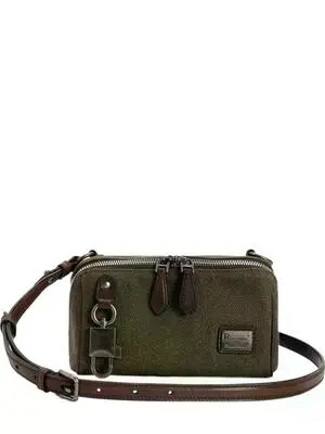Dolce & Gabbana Lock Zip Cross Body Bag - Green