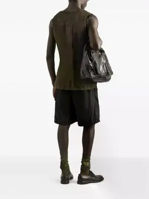 Dolce & Gabbana Waxed Faille Bermuda Short