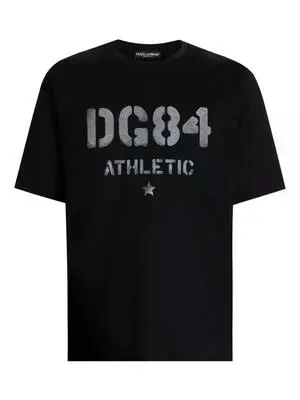 Dolce & Gabbana Logo-motif T-shirt - Black