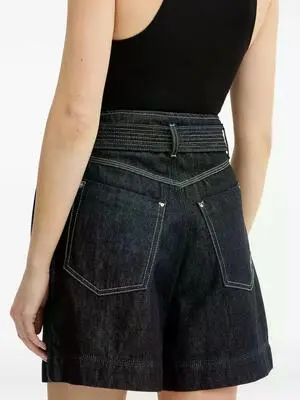 BOSS Belted Pleated Shorts