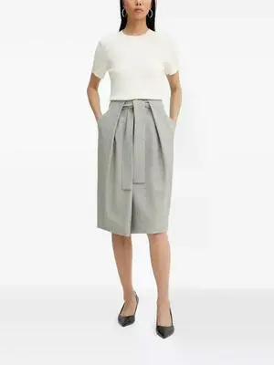 BOSS Pleated Midi Skirt