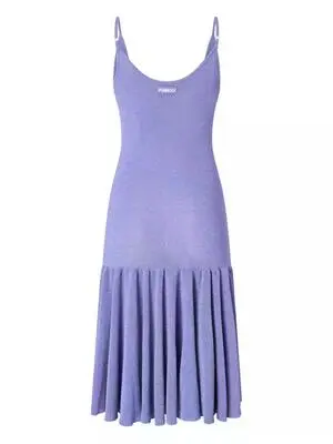 Pinko Flounce Slip Dress