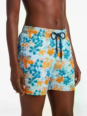 Vilebrequin Printed Swim Shorts - White