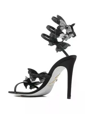 Rene Caovilla Butterfly-embellished Sandals