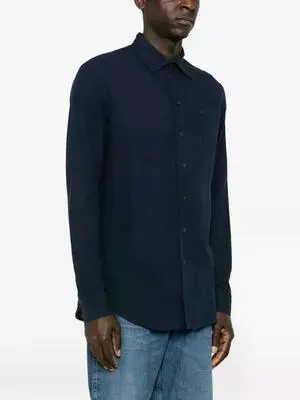 Emporio Armani Chest-logo Button-fastening Shirt