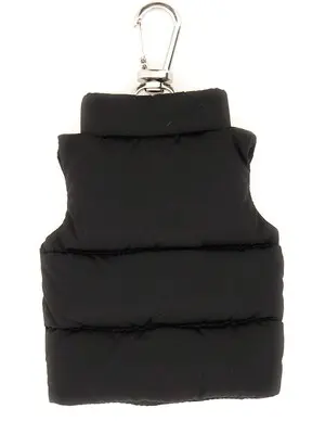 Moncler Vest Keychain - Black