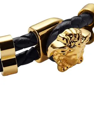 Versace Leather Bracelet