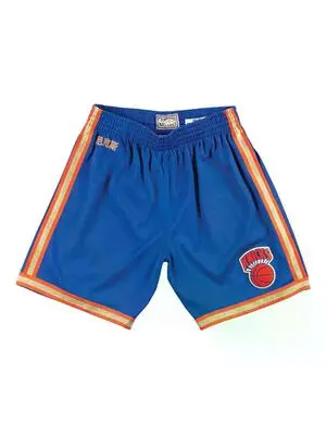 Mitchell & Ness X Nba Chinese New Year 1991 New York Knicks Shorts - Blue
