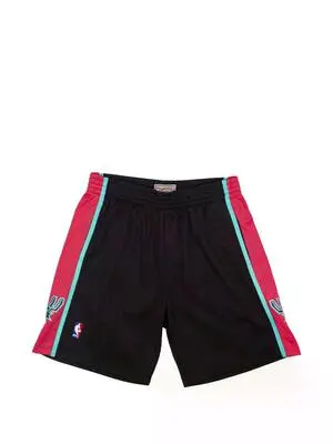 Mitchell & Ness Striped Swim Shorts