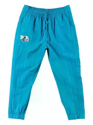 Mitchell & Ness X Nba Charlotte Hornets Pinstripe Track Pants