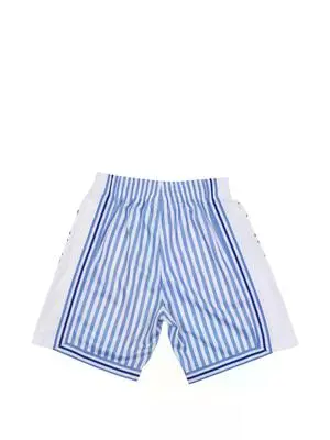 Mitchell & Ness Los Angeles Lakers 1996 Striped Swingman Shorts - Blue