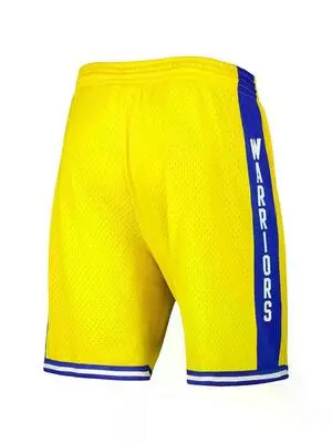Mitchell & Ness Nba 1974-75 Golden State Warriors Home Shorts - Yellow