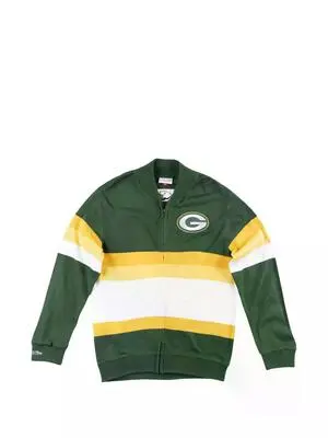 Mitchell & Ness Nfl Front Stripe Full Zip Sweatshirt