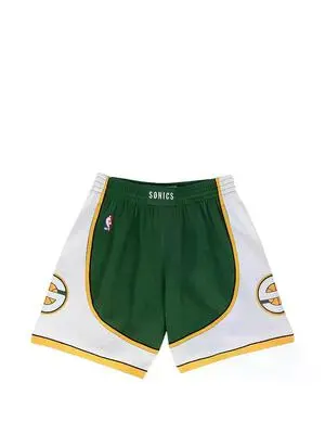 Mitchell & Ness Nba Road Swingman Shorts - Green