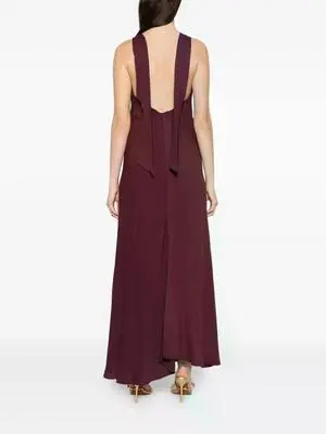 FORTE_FORTE Halterneck Ring Dress