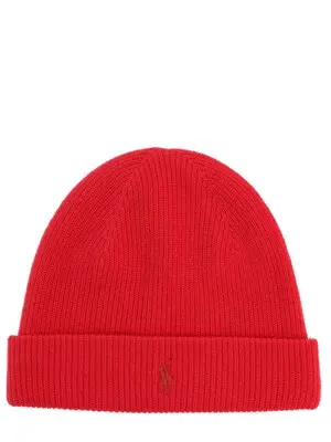Polo Ralph Lauren Cashmere Beanie - Red