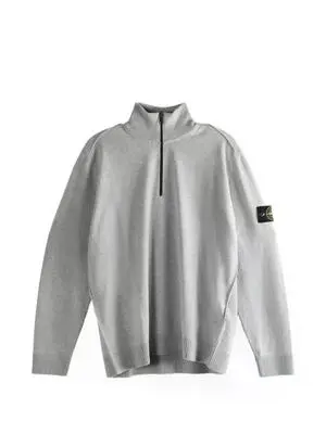 Stone Island Zip Collar Sweater