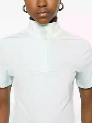 J. Lindeberg Button Panelled Polo Top