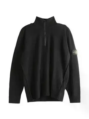 Stone Island Zip Fastening Sweater