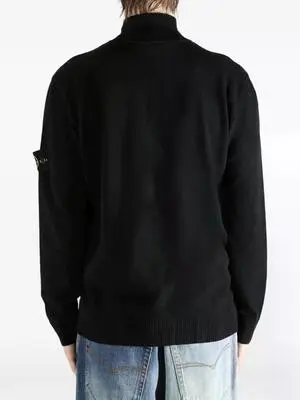 Stone Island Zip Fastening Sweater