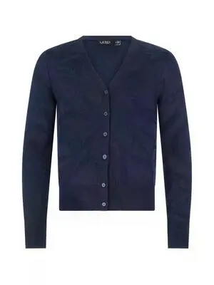 Ralph Lauren V-neck Buttoned Cardigan - Blue