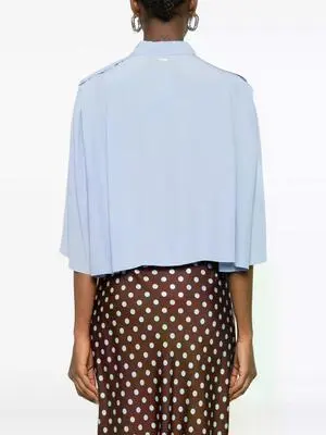 TWINSET Button Shoulder Blouse