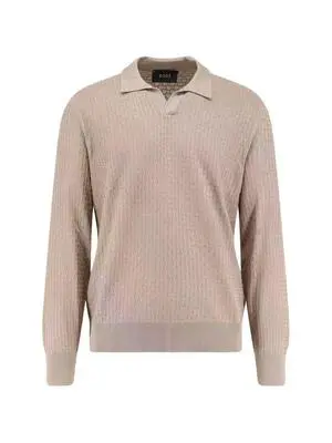 BOSS Textured Polo Shirt
