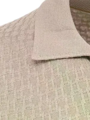 BOSS Textured Polo Shirt
