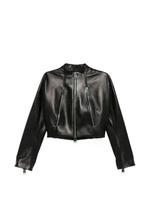 Khaite Niko Zip-fastening Cropped Jacket