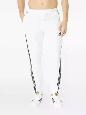 Adidas Elasticated-waistband Track Pants - White