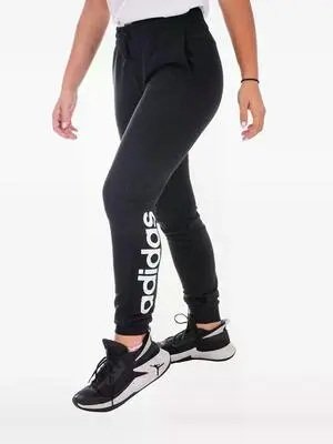 Adidas Essentials Logo Track Pants - Black