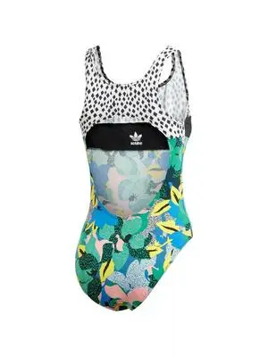 Adidas Floral-print Bodysuit
